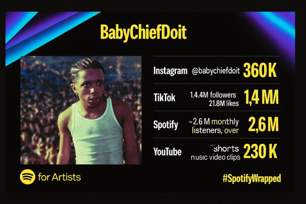 Who Is BabyChiefDoit? Age, Real Name, Songs, and Viral Rise in 2025